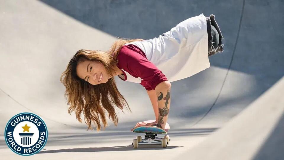 Skateboarder Born With “No Legs, No Limits” Smashes Guinness World ...