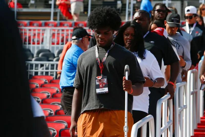 GALLERY: Georgia host commits, prospects for top 10 matchup with Ole ...