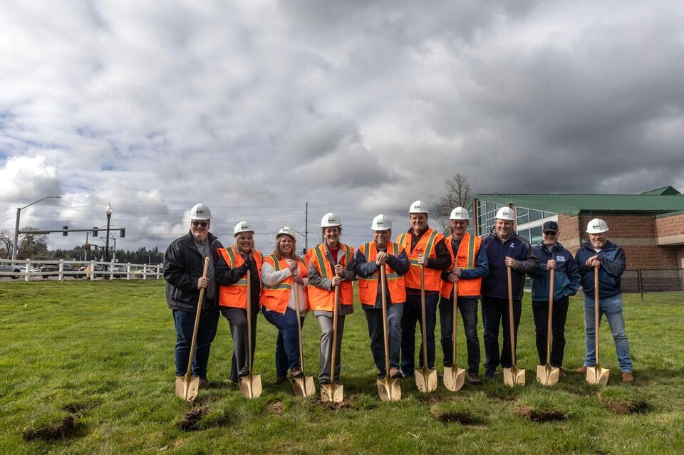 Sherwood breaks ground on 1,000-foot pedestrian bridge across Highway ...