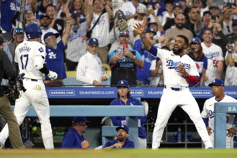 Ohtani homers and has 2 steals in Dodgers' 6-4 win over Orioles. He and his dog handle first ...