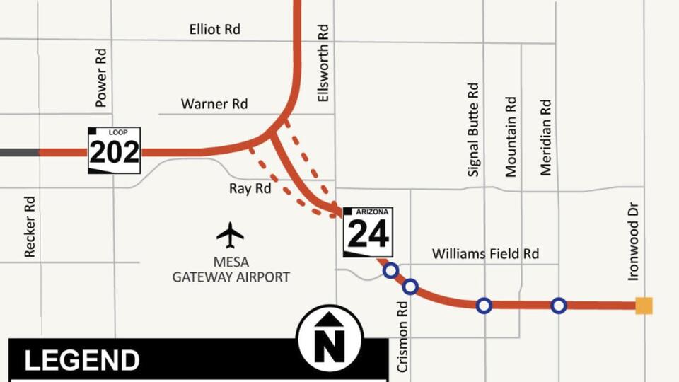 ADOT to begin major State Route 24 expansion project in southeast ...