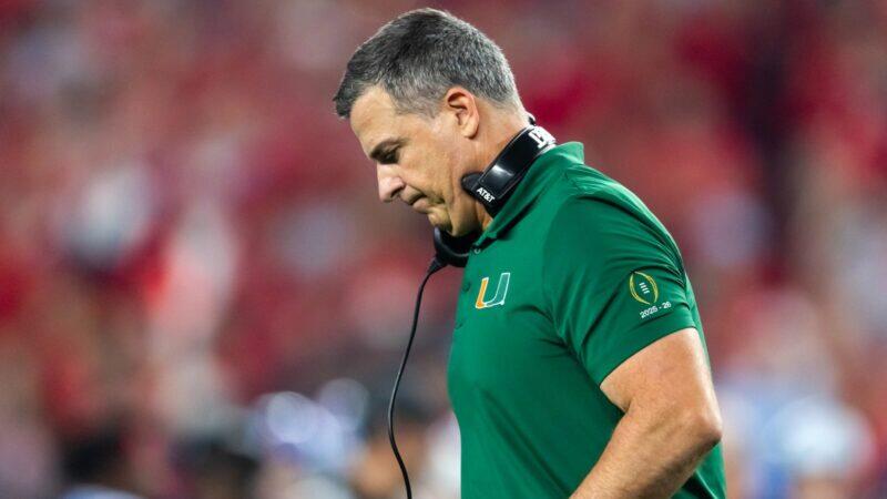 Big Alarm Raised for Mario Cristobal Before Facing Indiana in CFP ...