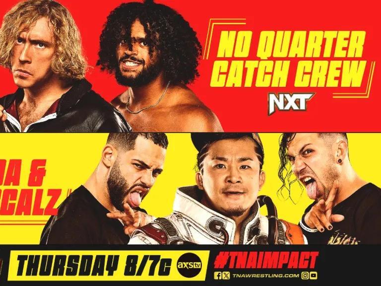 The Rascalz And KUSHIDA vs. No Quarter Catch Crew Set For 7/18 TNA iMPACT