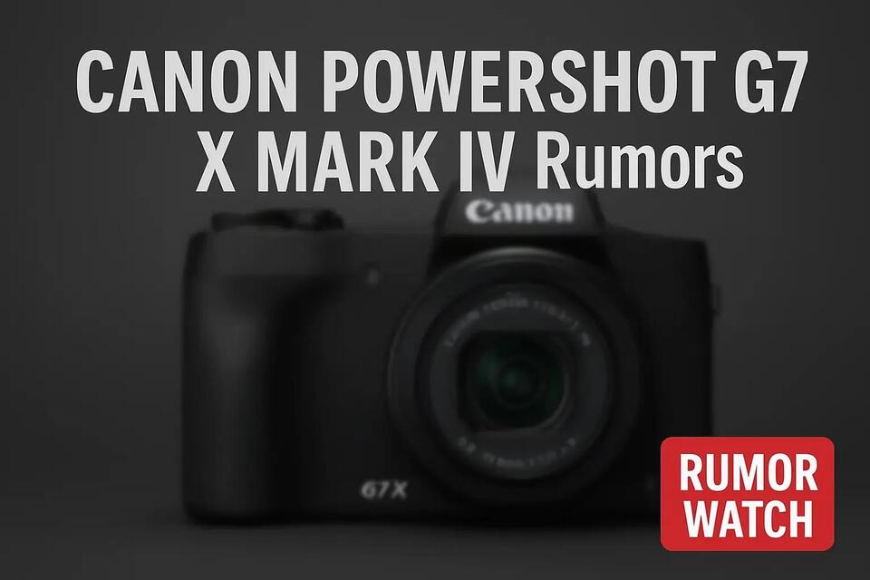 Canon PowerShot G7X Successor (Mark IV) Rumors — Compact Camera ...
