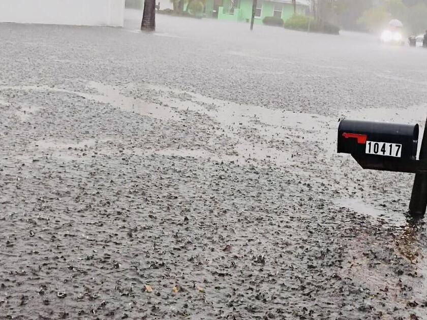 Flooded roads reopen after heavy rains in Port Richey