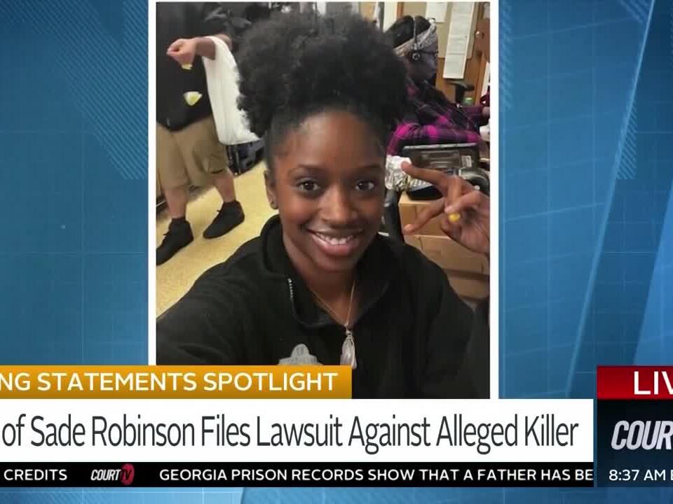 Family of Sade Robinson Files Lawsuit Against Alleged Killer
