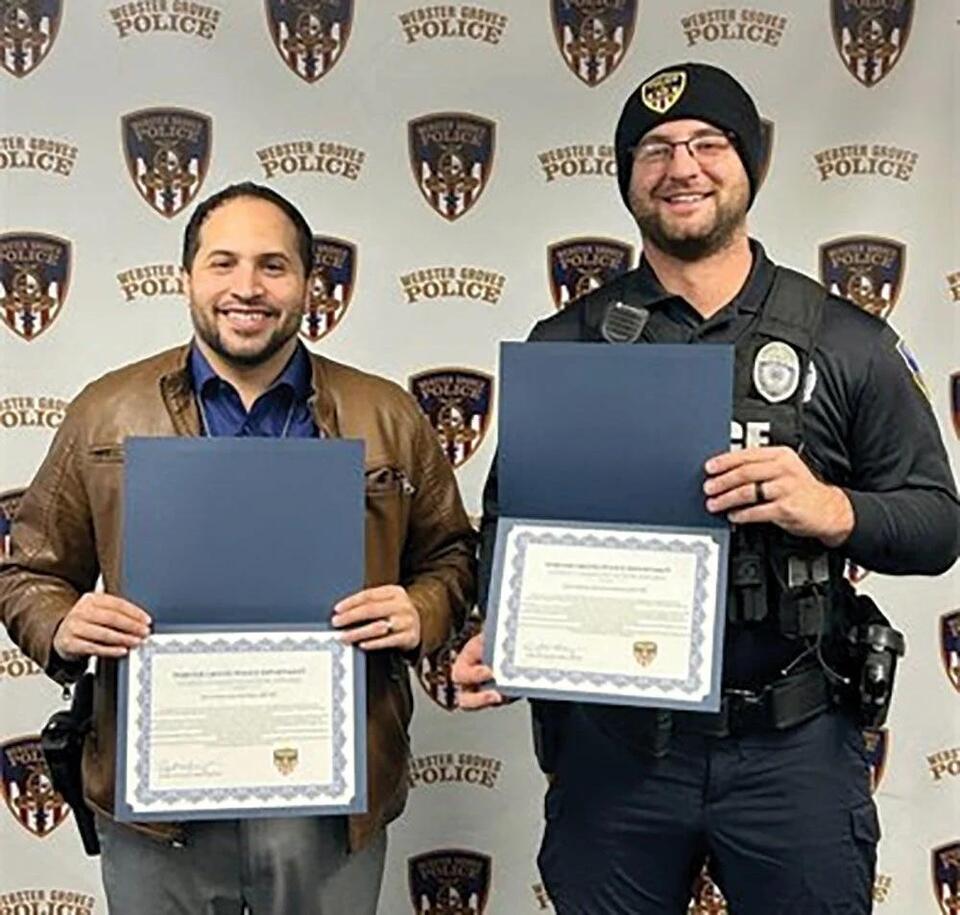 Webster Police Officers Earn Chief’s Award - NewsBreak