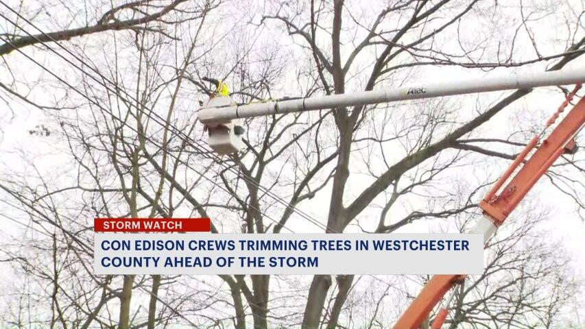 Con Edison crews in Westchester proactively trim trees ahead of storm ...