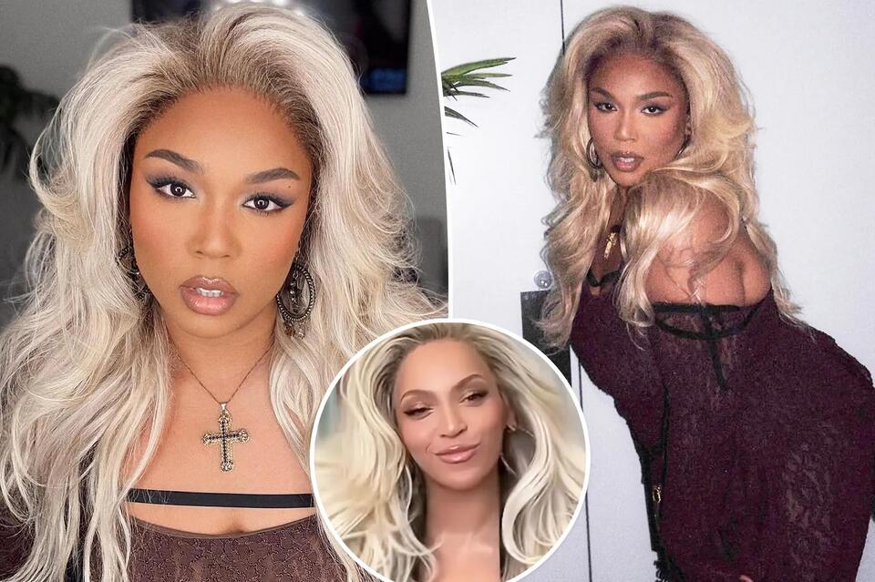 Lizzo channels Beyoncé in new photo shoot as she enters her ‘blonde era ...