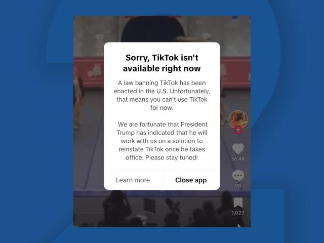 TikTok returns after half day shutdown - NewsBreak
