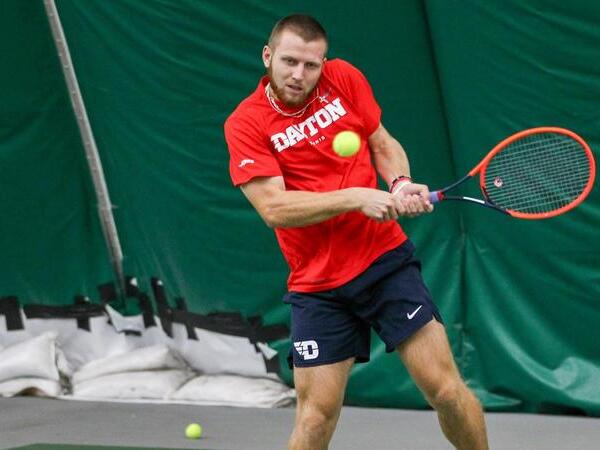 Connor Bruce Named Atlantic 10 Men’s Tennis Player of the Week