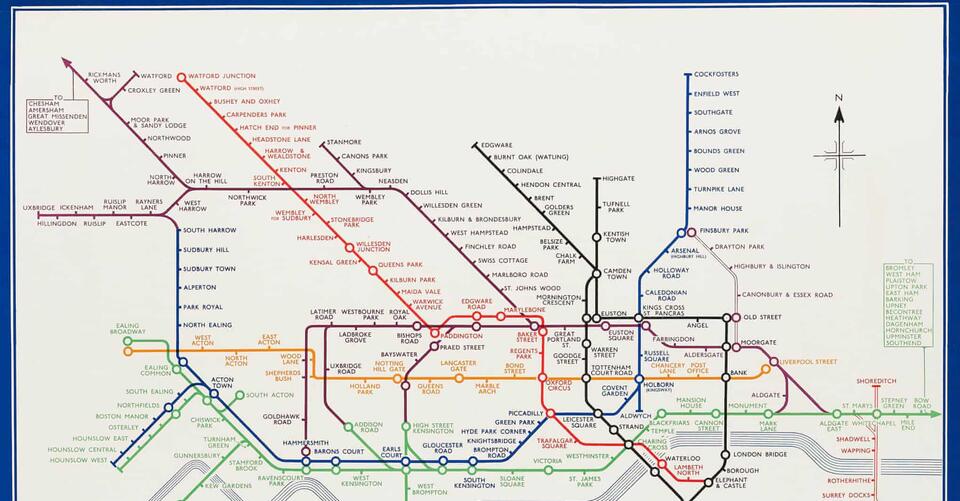 The History Of The London Underground Map By Caroline Roope Review ...