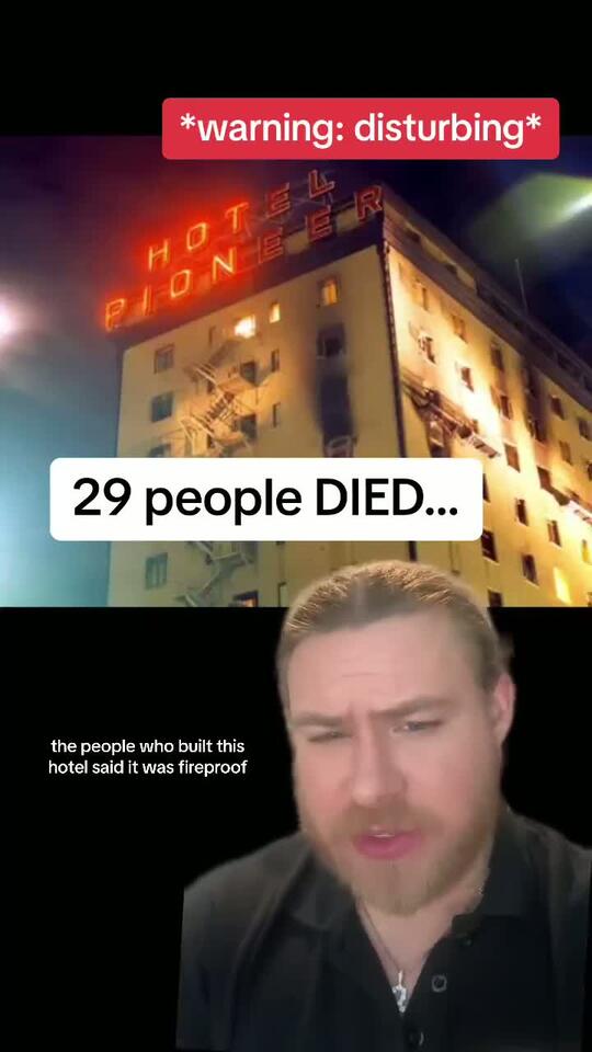 The Pioneer Hotel fire of Tucson Arizona truecrimetok truecrimetok dark ...