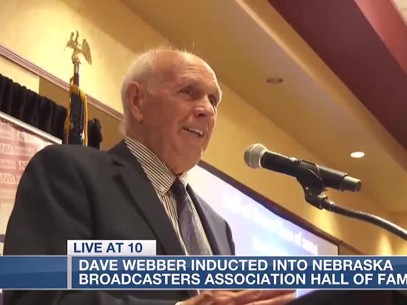 Dave Webber indicted into Nebraska Broadcaster's Association Hall of Fame