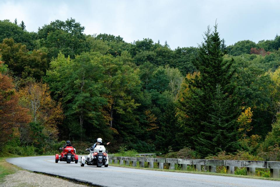 Blue Ridge Parkway in Western NC starts to reopen after Tropical Storm ...