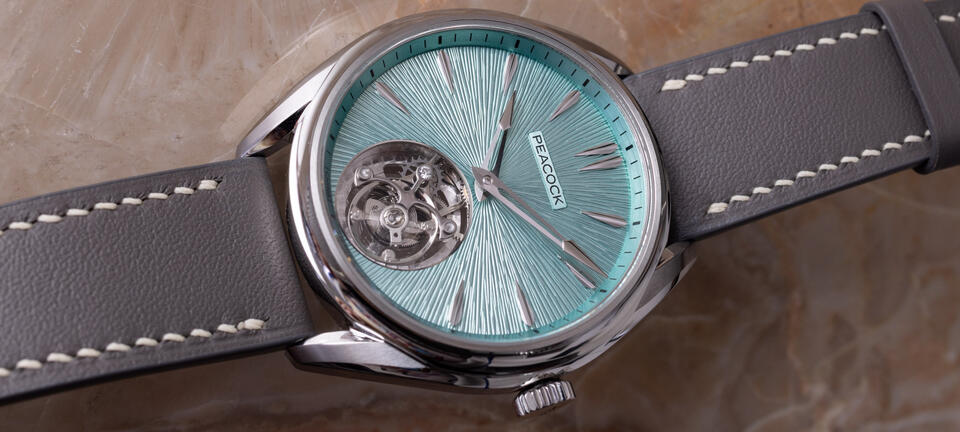 Peacock Divine Craft Watch Review: Introduces A New Thin Tourbillon ...