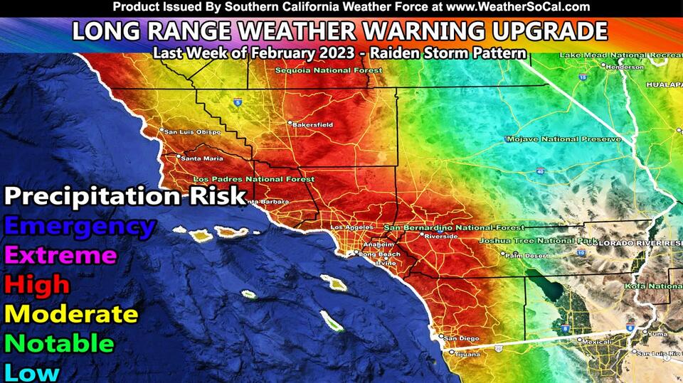 Long Range Weather Warning Issued, Upgraded From Advisory; Raiden Storm ...