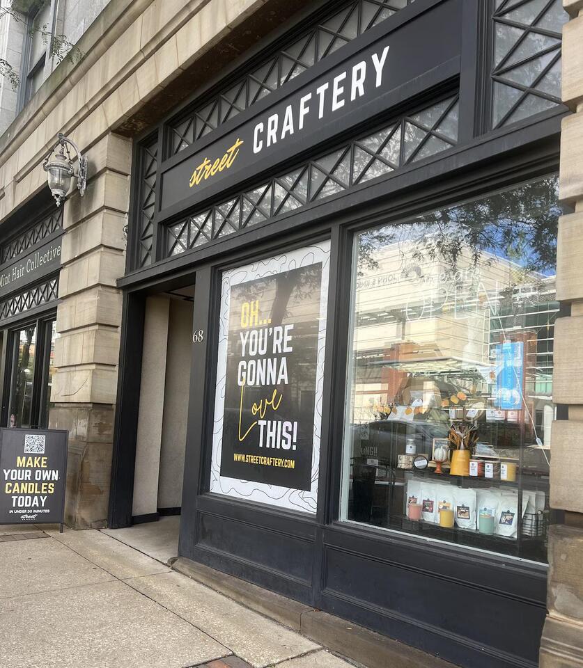 Candle making, art studio cuts ribbon on new downtown Akron location ...