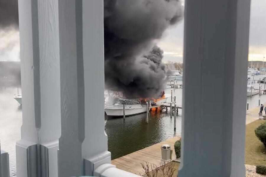Update on Pirate’s Cove fire that has temporarily closed C Dock - NewsBreak