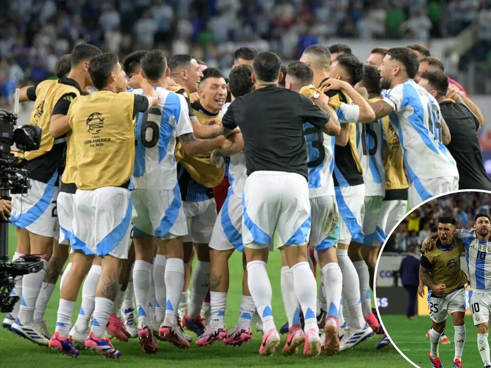 Argentina survives Copa America scare after late Ecuador goal, Lionel ...