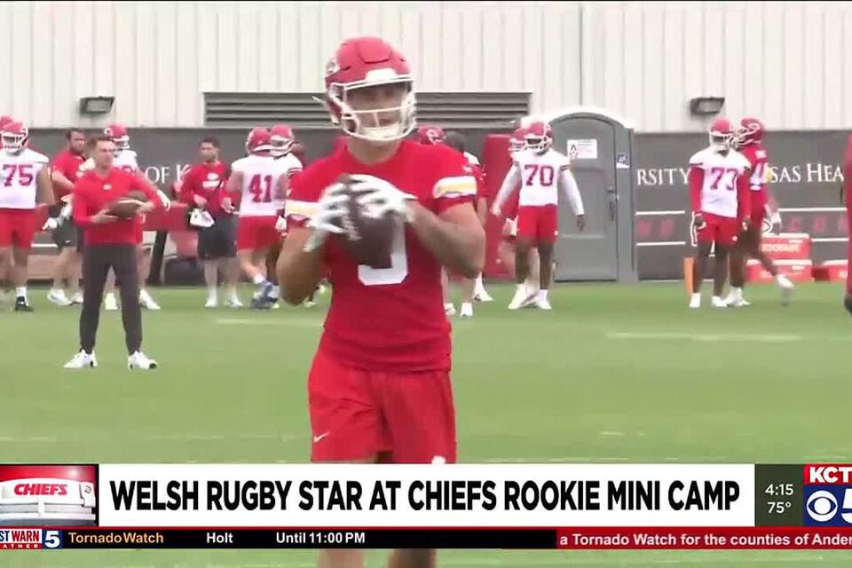 Welsh rugby star adjusts to new game at Chiefs rookie mini-camp - NewsBreak