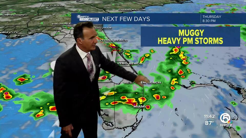 WPTV First Alert Weather forecast, afternoon of July 3, 2025 - NewsBreak