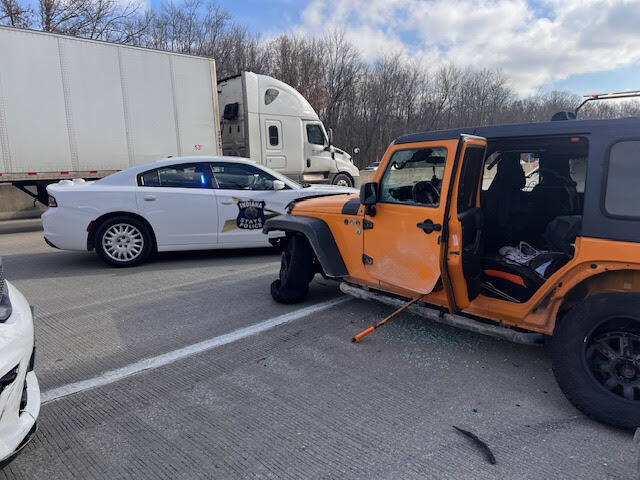 Indiana State Police Arrest Tennessee Man Following Pursuit on I-65 in ...