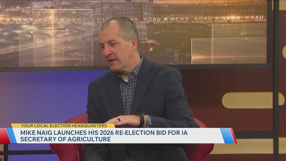 Mike Naig launches 2026 reelection bid - NewsBreak
