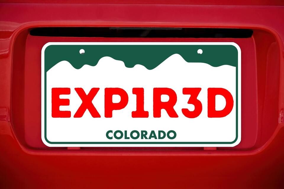 Colorado Drivers Warned: Crackdown on Expired Tags Begins Nov. 15 ...