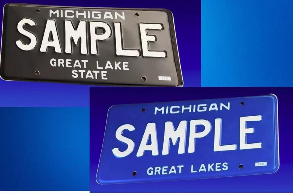 Get a First Look at Two New Michigan Retro License Plates Set for ...