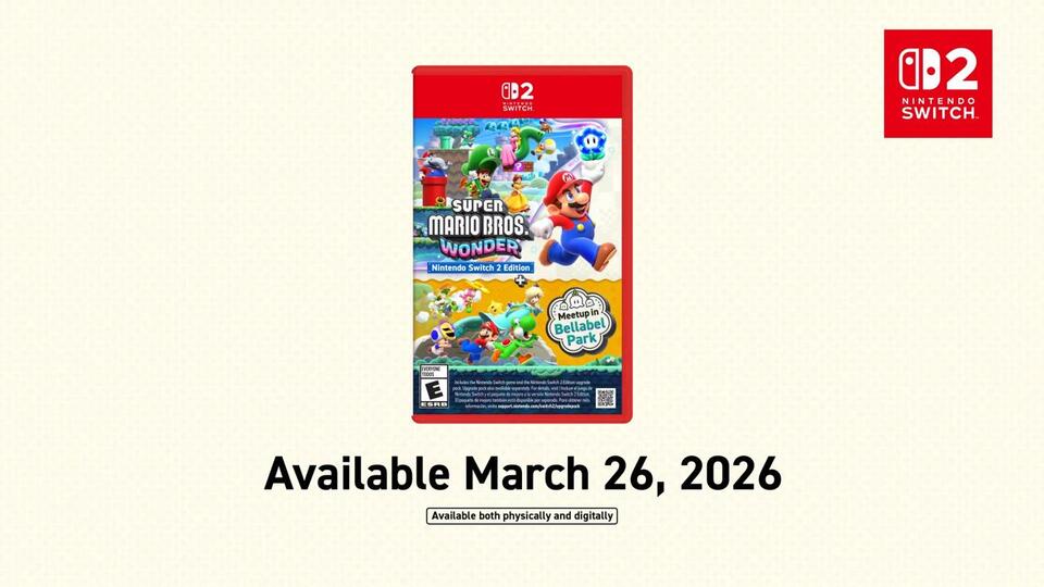 Super Mario Bros. Wonder Switch 2 Edition Launches March 26 - NewsBreak