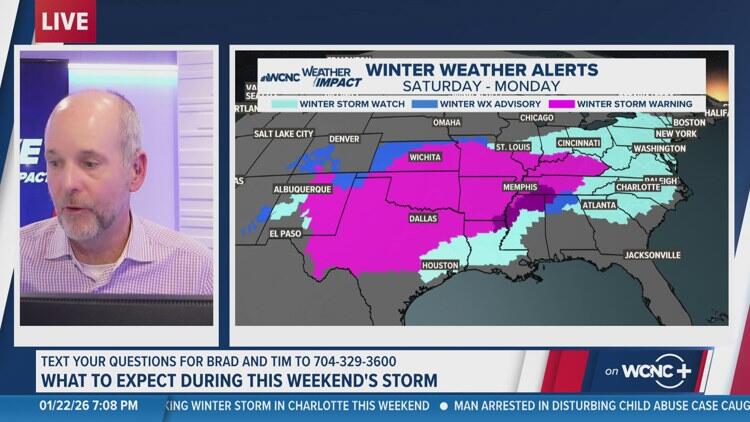 What to expect during this weekend's storm | Live Weather Impact ...