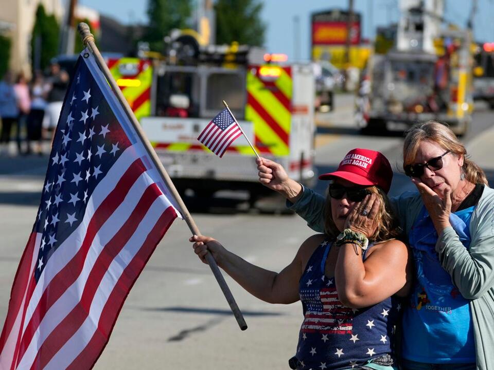 Firefighter killed at Trump rally honored with bagpipes, gun salute and ...
