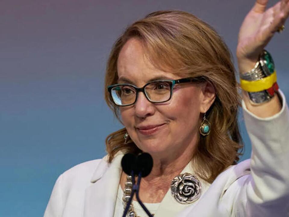 Former U.S. Rep. Gabby Giffords to visit Michigan as part of Harris ...
