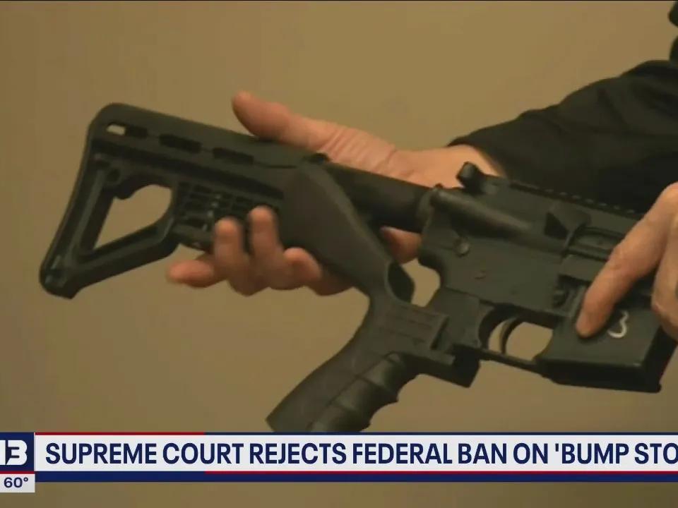 Supreme Court rejects federal ban on 'bump stocks'