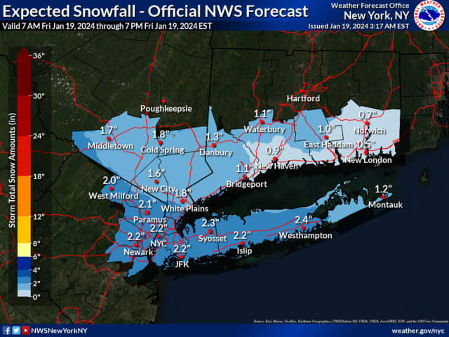 These Areas Expected To See Most Snowfall From Winter Storm: Here's New ...