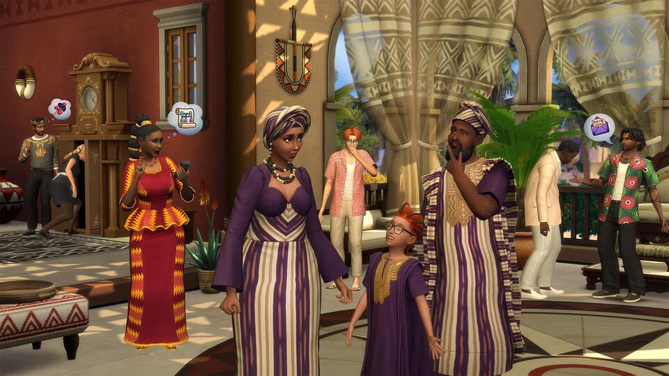 New Sims 4 Royalty & Legacy trailer shows off powerful Dynasty system ...
