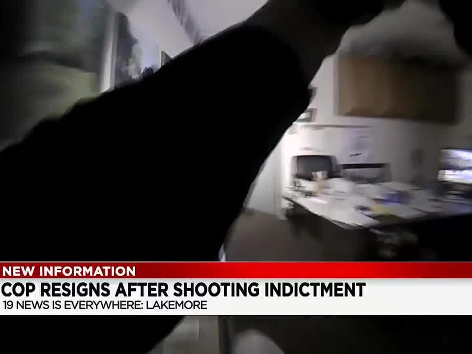 Bodycam video released of Summit County police officer shooting at suspect