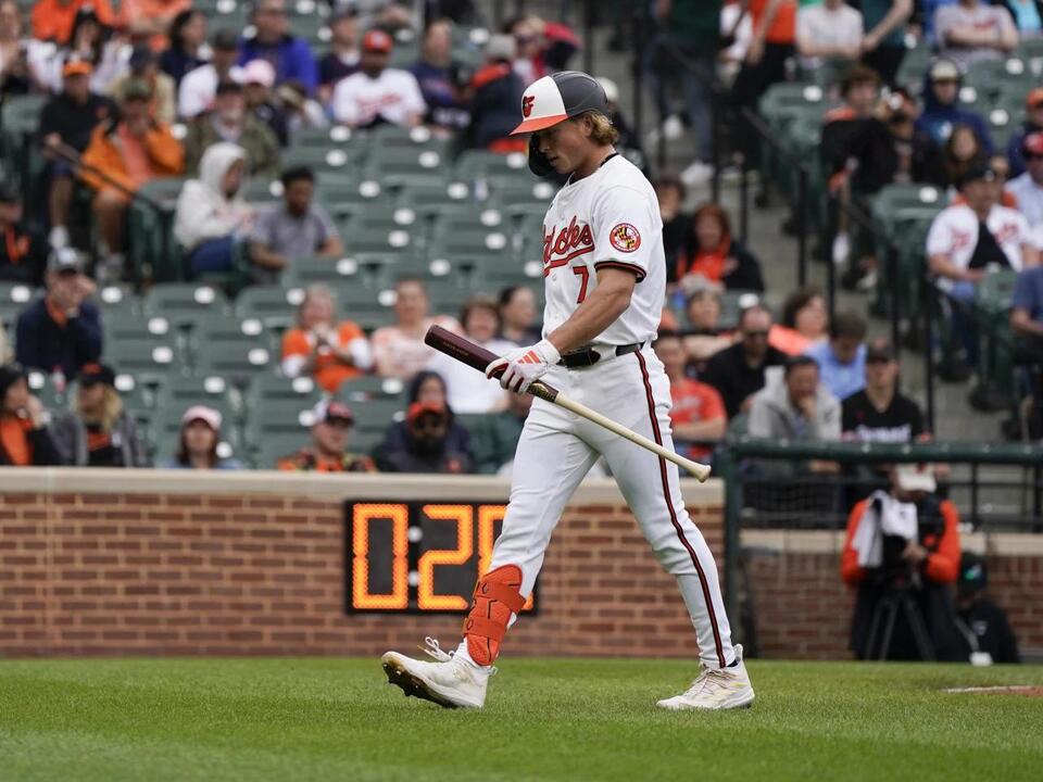 Orioles send former No. 1 pick Jackson Holliday back to minors after he ...