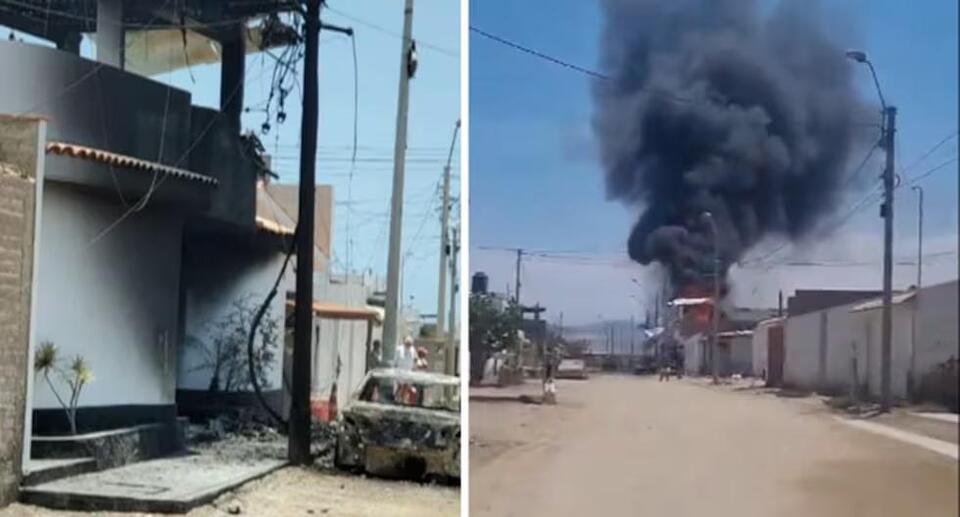 Avioneta se estrella contra una vivienda en San Bartolo: Accidente deja ...
