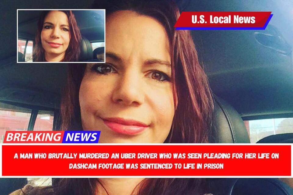 A man who brutally murdered an Uber driver who was seen pleading for ...