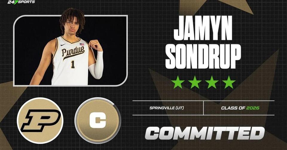 Four-star center Jamyn Sondrup commits to Purdue: - NewsBreak