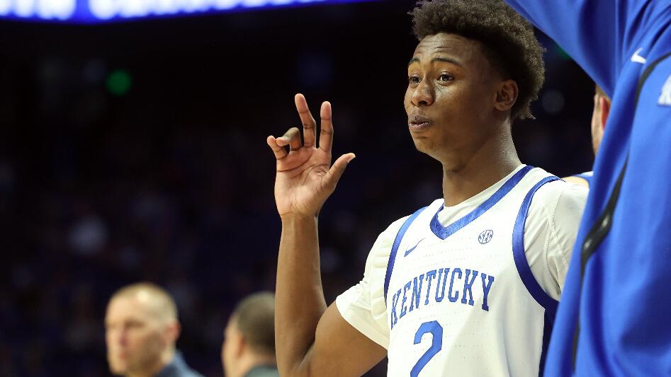 Jaxson Robinson leads the way in Kentucky basketball exhibition victory ...