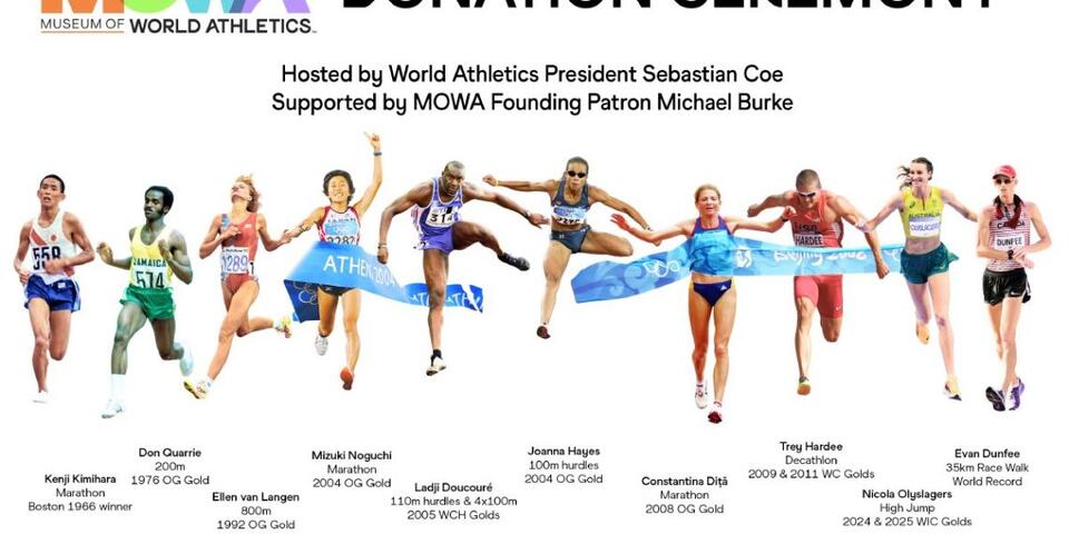 10 Champions & World Record Breakers to donate to MOWA in Tokyo - NewsBreak