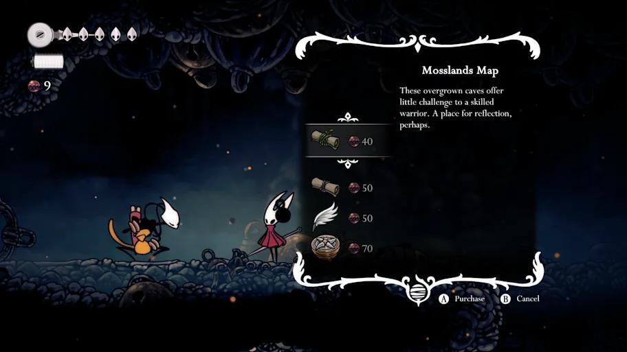 Hollow Knight: Silksong – How to unlock the map, quill, and compass ...