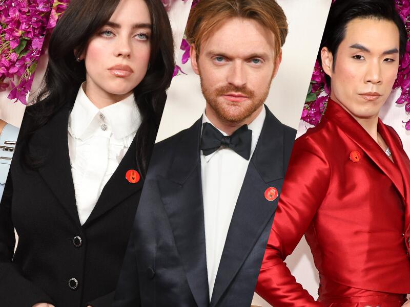 What Do the Red Pins on the Oscars Red Carpet Mean?