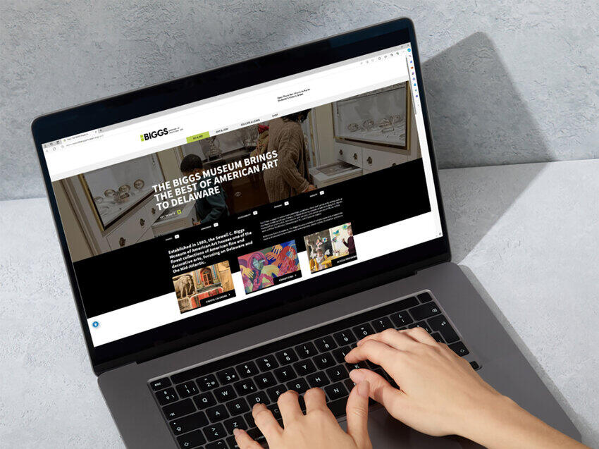 Biggs Museum of American Art unveils new website