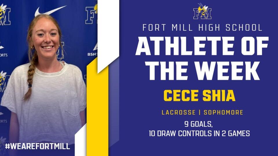 Cece Shia Named Fort Mill High School Athlete of the Week - NewsBreak