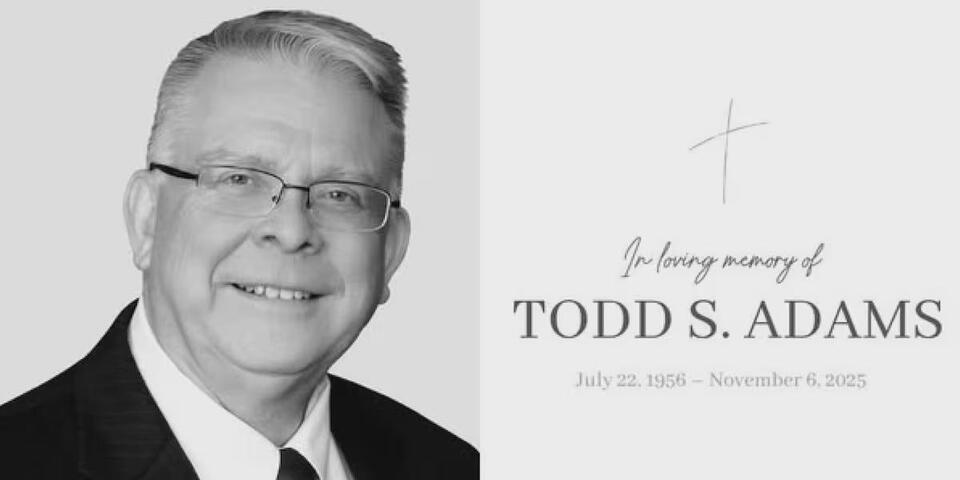 Longtime Adams Bank and Trust CEO Todd Adams dies from ALS ...