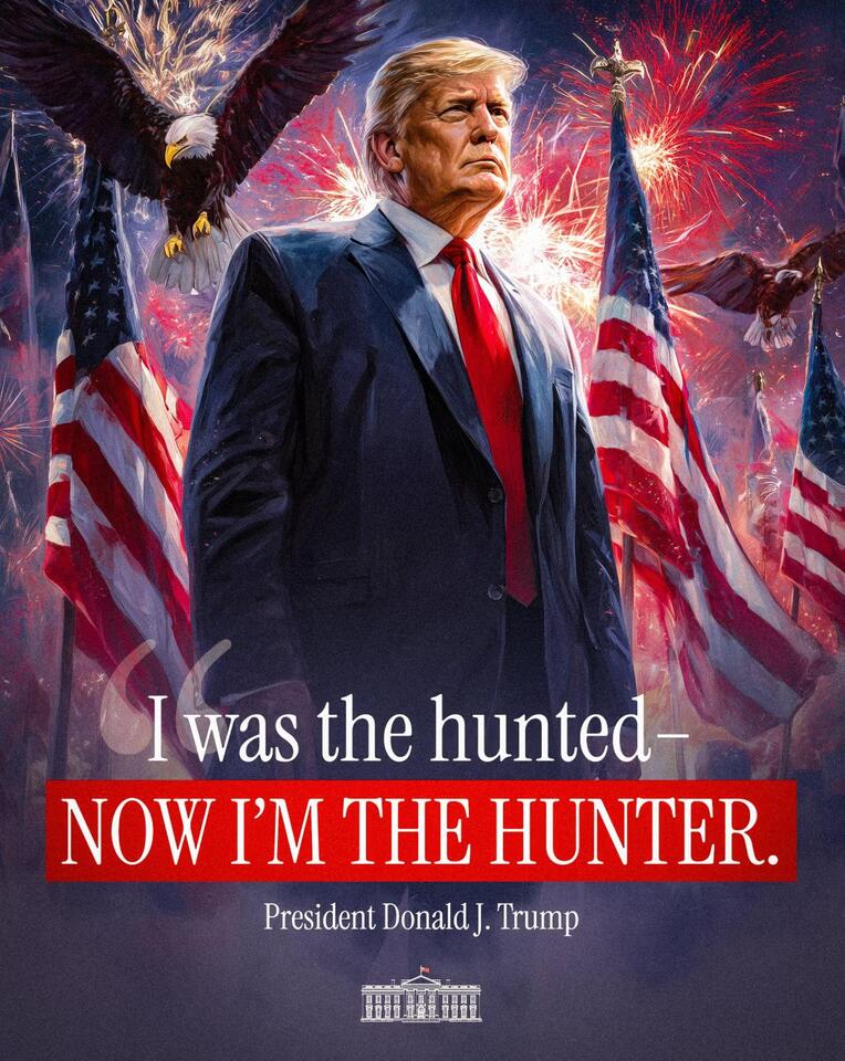 White House claims Trump went from ‘hunted to hunter’ in latest ...